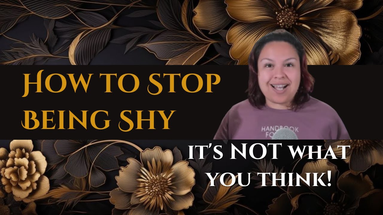 How to Stop Being Shy - it's not what you think! - YouTube