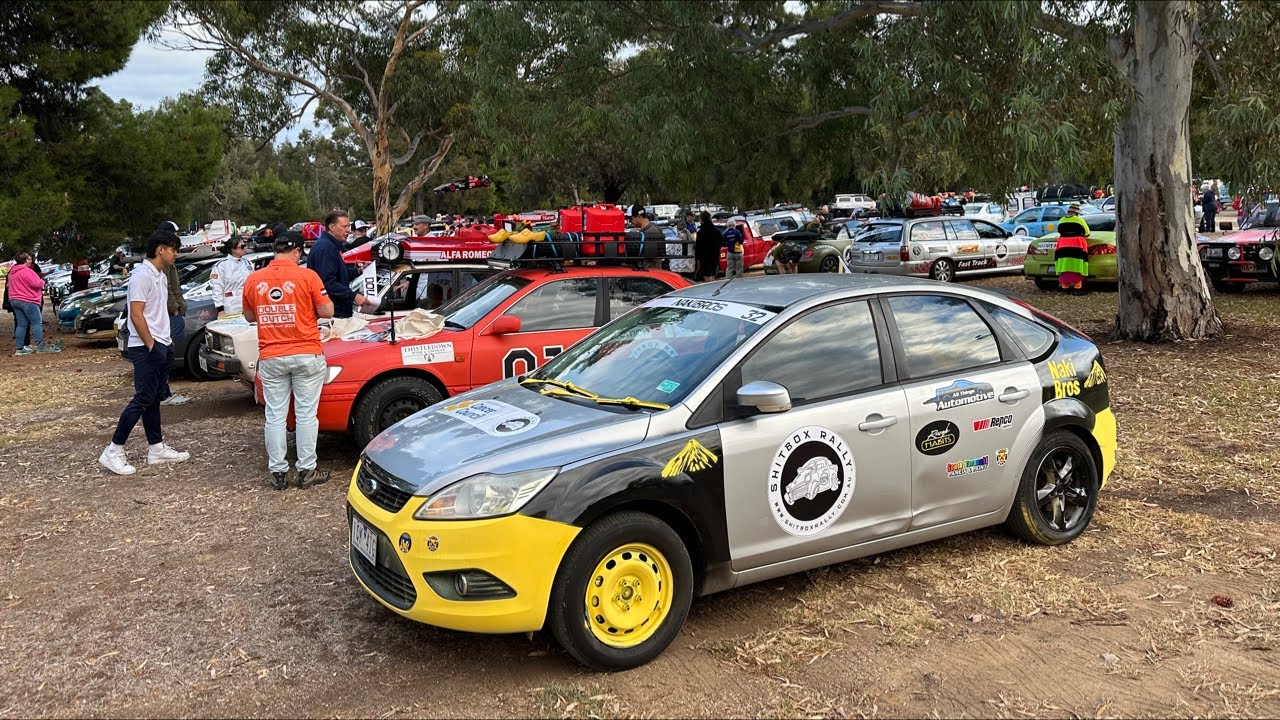 (🔴) Live! Shit Box Rally Autumn 2024 - Event Tour | Park 22, Adelaide ...