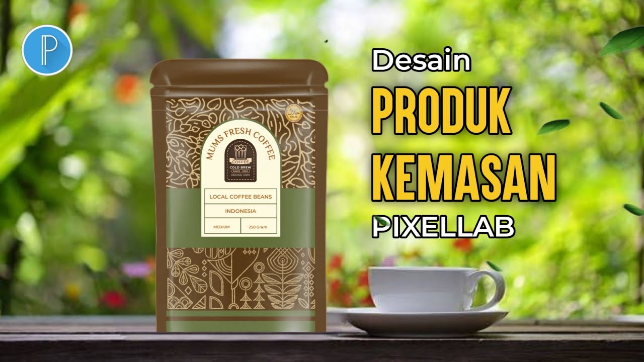 Tutorial Desain Kemasan Produk UMKM Pixellab | Packaging Andorid - YouTube