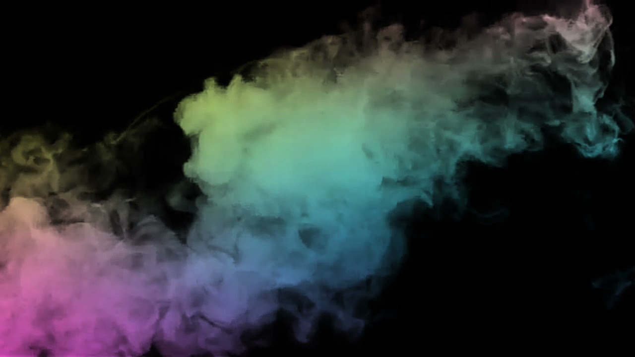 No Copyright Color Full Smoke Effect | Black Screen Smoke Effect ...
