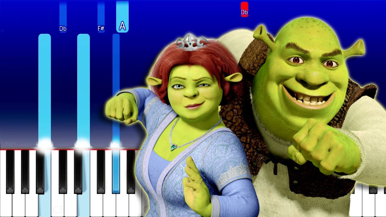 Shrek - Fairytale (Piano Tutorial) - YouTube