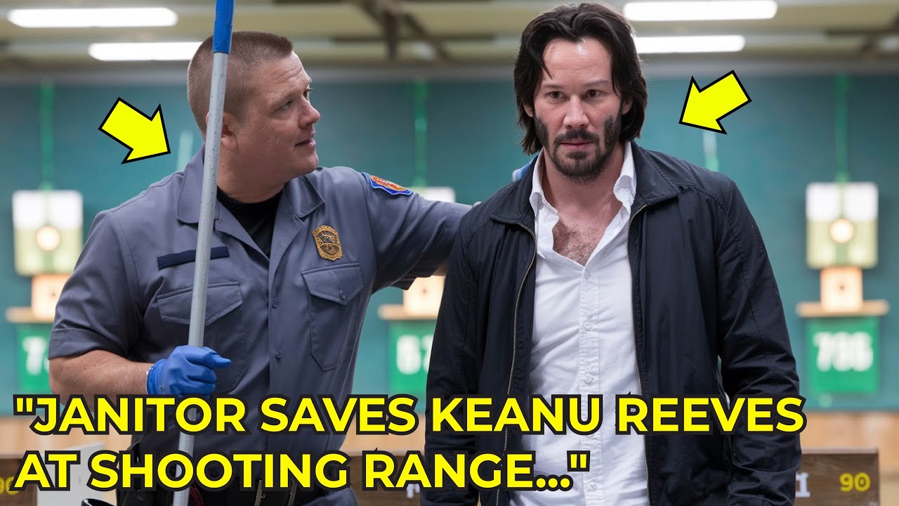 Janitor Saves Keanu Reeves at Shooting Range — 3 Days Later, a Luxury ...