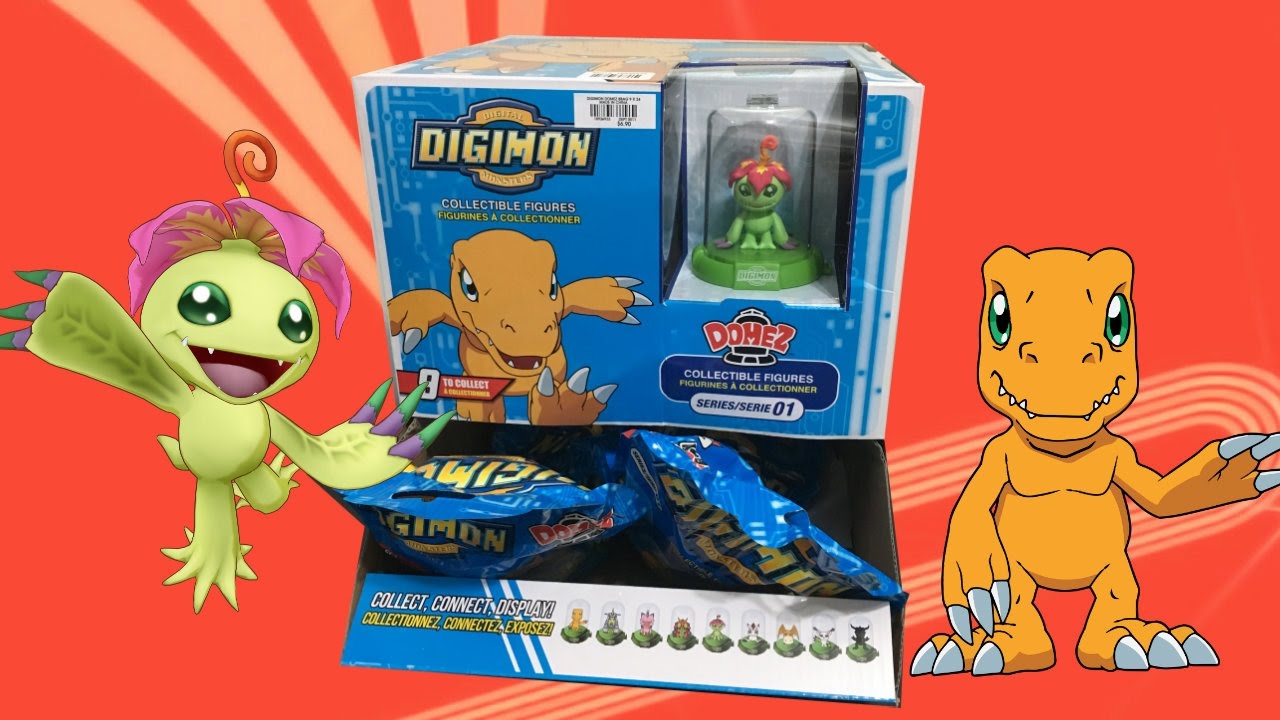 DOMEZ DIGIMON BLIND BAGS TOY REVIEW - ZAGTOYS 2017 - YouTube