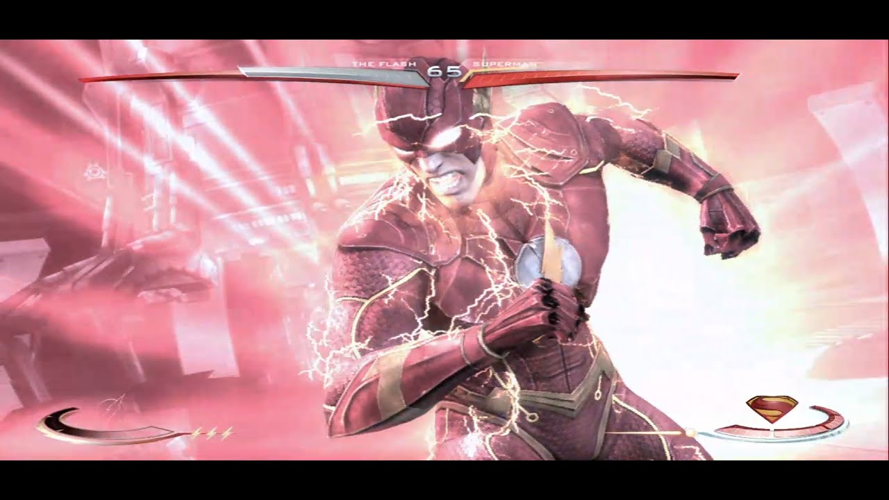 THE FLASH VS GREEN LANTERN RED SON TIMELESS SPEED FORCE FIGHT - YouTube
