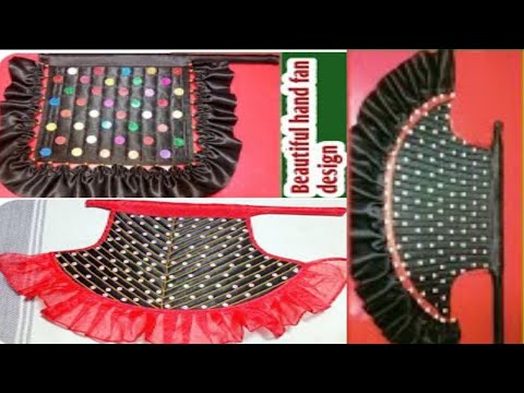 (3)Beautiful Hath wala pankha Ka design Pakistani Punjabi hand hand fan ...