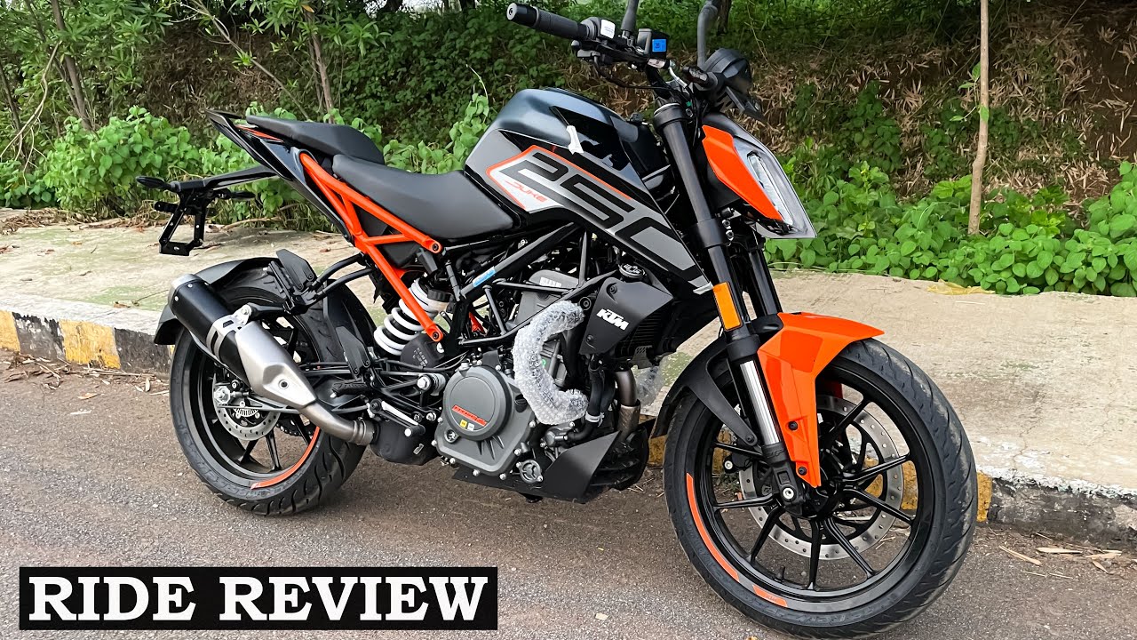 2022 New Model KTM Duke 250 Ride Review | New Color | Changes👍New ...