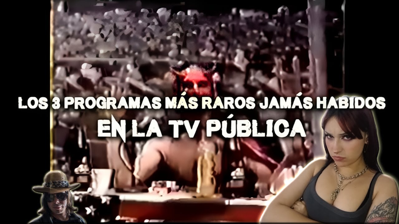 Los 3 programas más extraños jamás habidos en la TV Pública | reacción a DROSS - YouTube