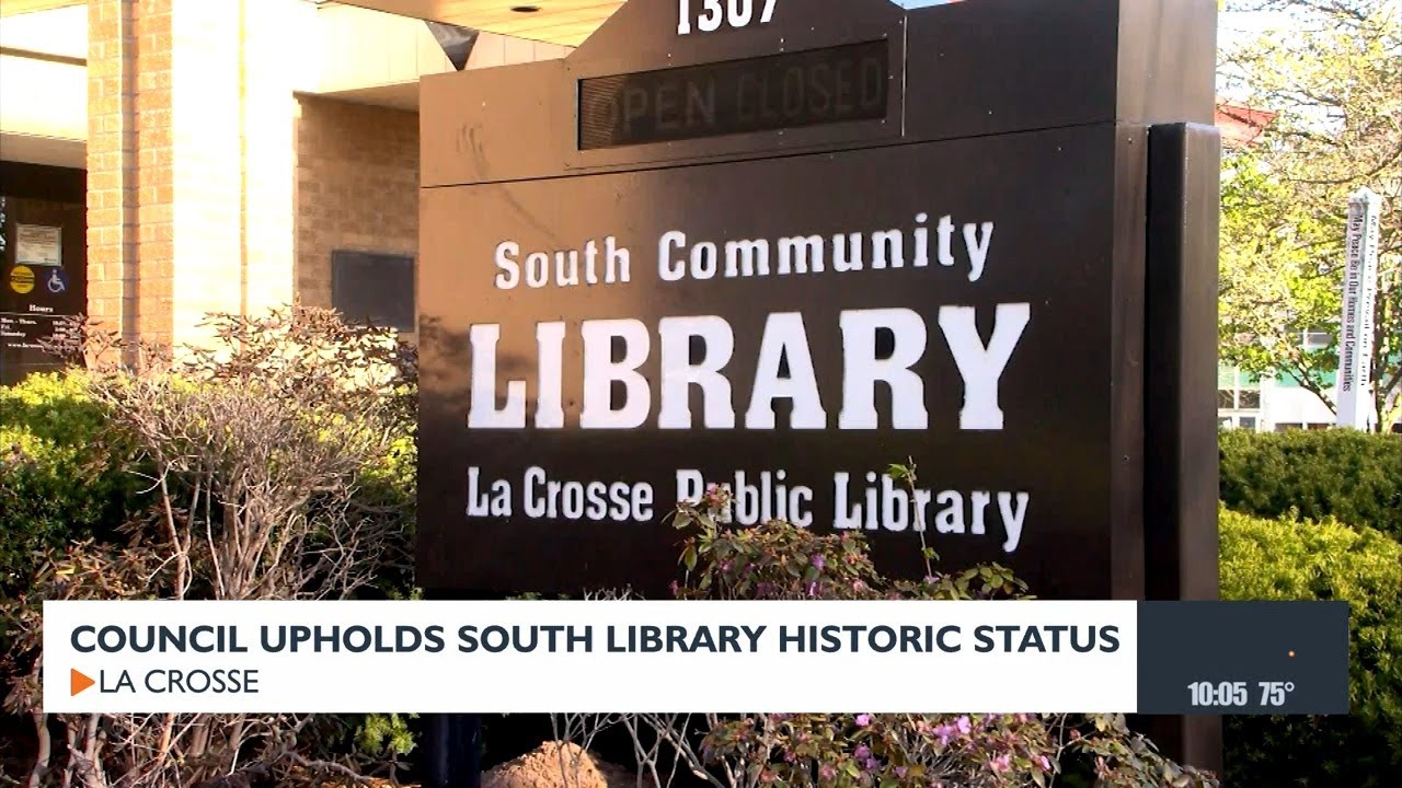 Council Upholds South Library Historic Status - YouTube