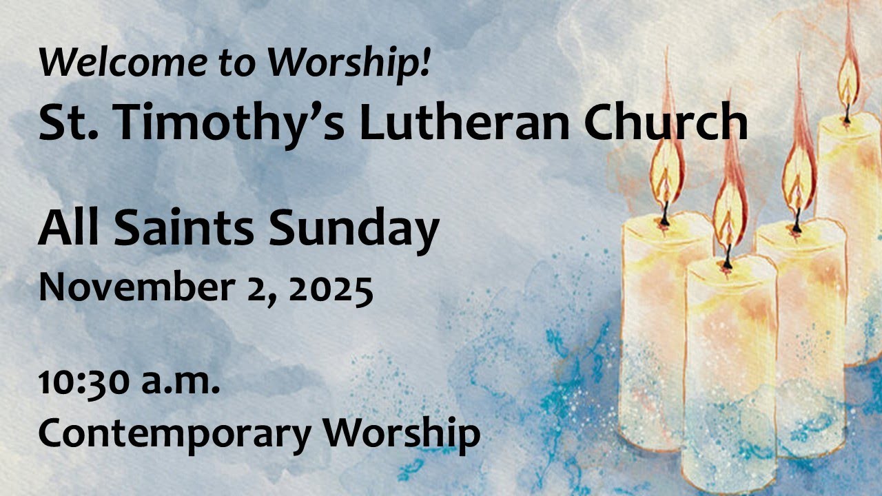 All Saints Sunday - November 2, 2025 - YouTube