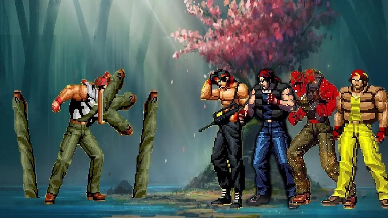 [Mugen KOF] Ralf 15 Vs Ralf Jones Team - YouTube