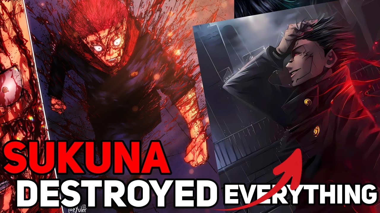SUKUNA VS YUJI - when yuji become Monster against sukuna | Explained in ...