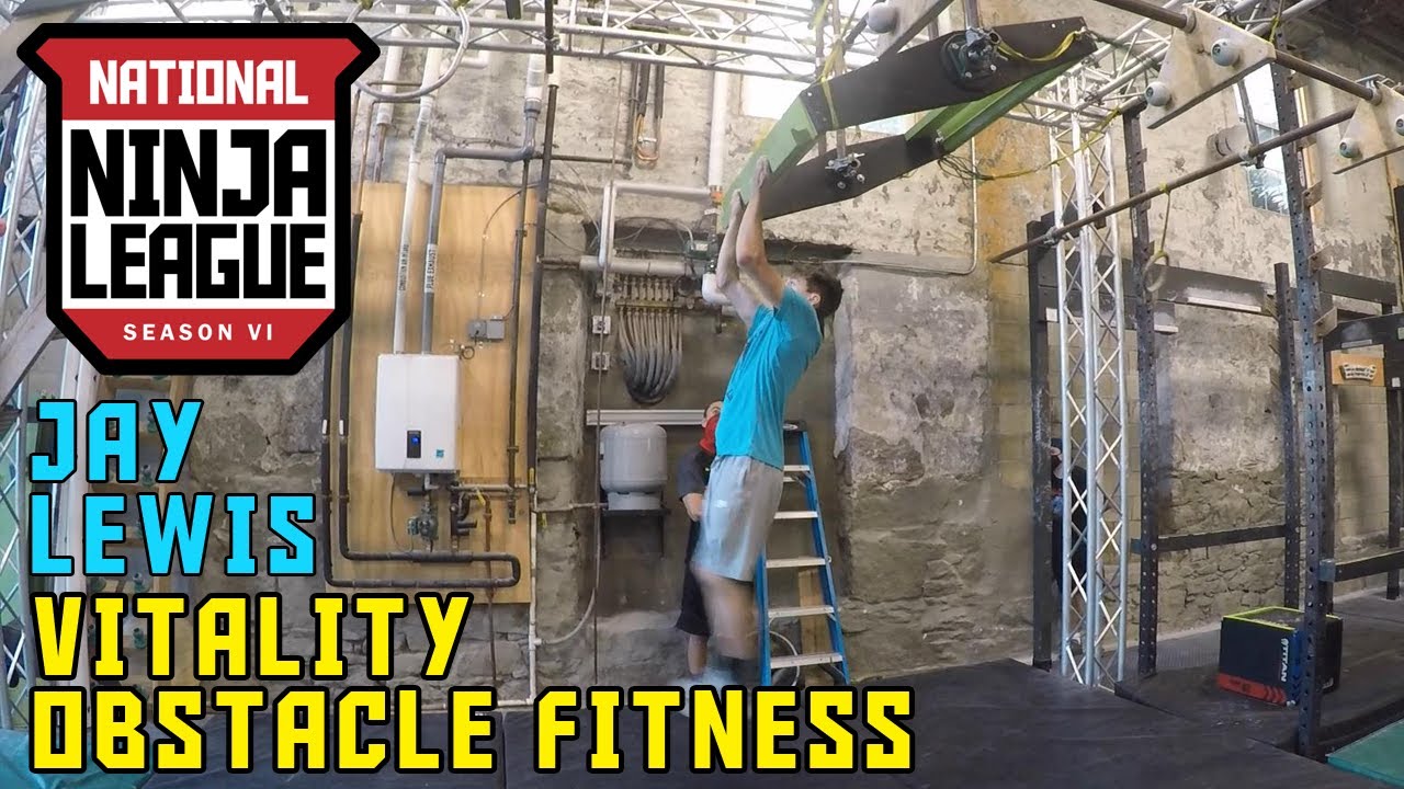 Jay Lewis 2nd Place Vitality Obstacle Fitness | National Ninja League ...