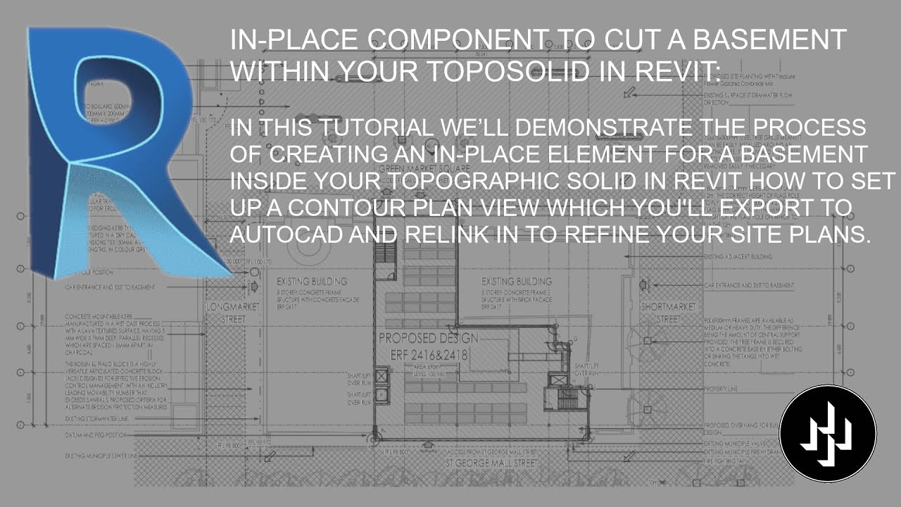 IN-PLACE COMPONENT TO CUT A BASEMENT WITHIN YOUR TOPOSOLID IN REVIT ...