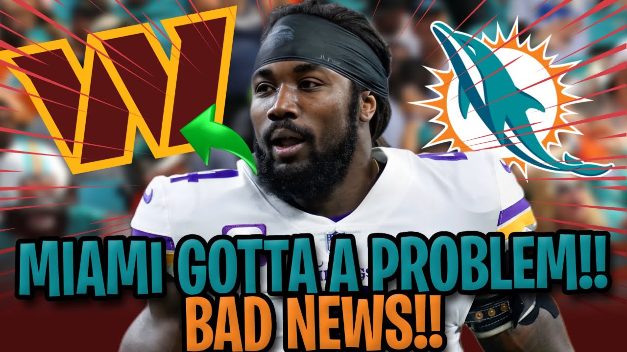 🐬🏈 [TERRIBLE NEWS!!] DOLPHINS WHO HAVE TO FIGHT COMMANDERS FOR COOK ...