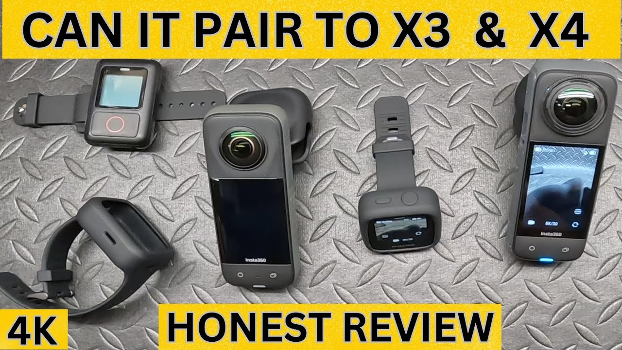 Insta 360 X4 GPS Preview Remote Pairing | Unboxing | X3 Connect Test ...