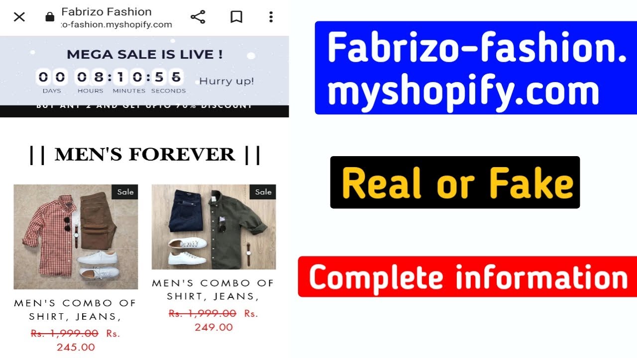 Fabrizo-fashion.myshopify.com review/ Fabrizo fashion real or fake/ Fabrizo-fashion.myshopify ...