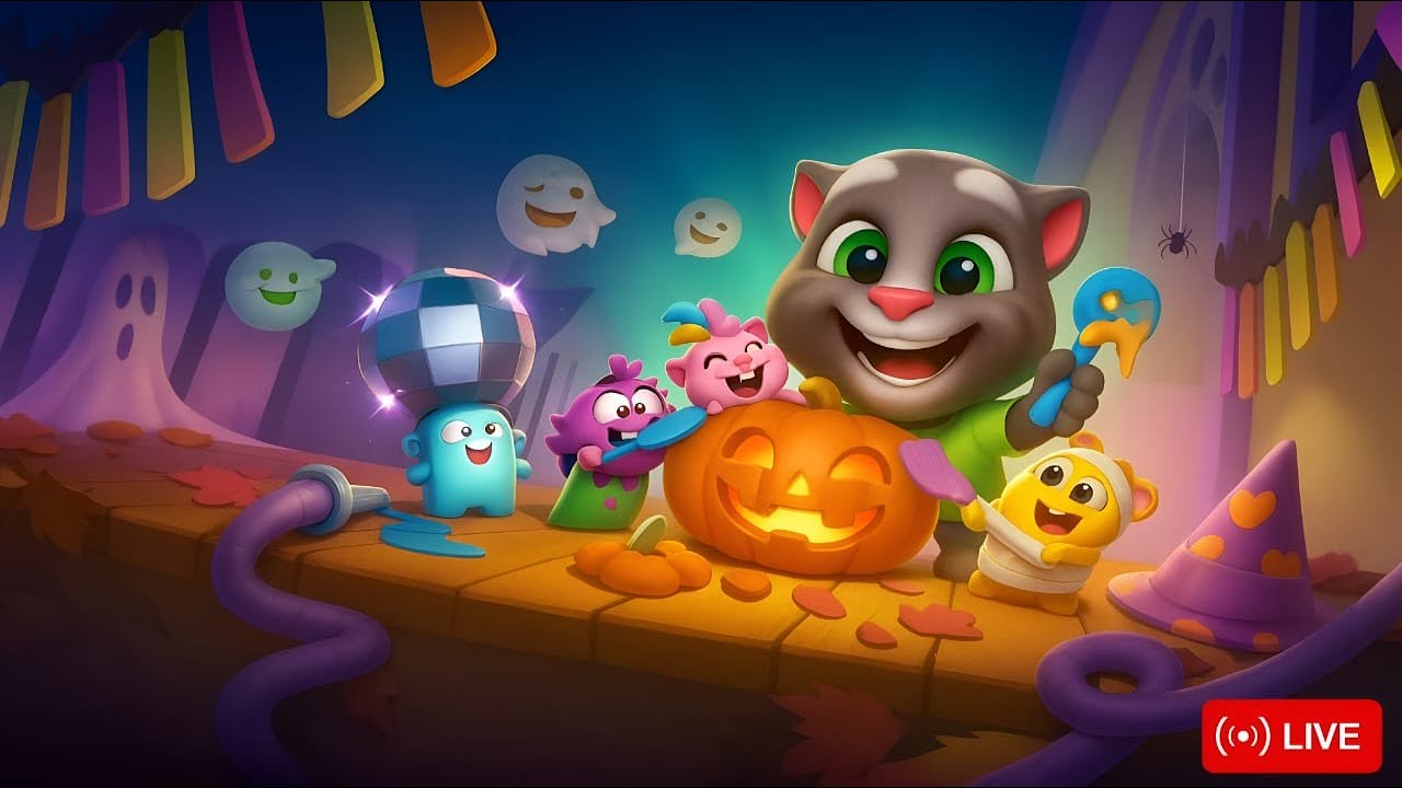 🔴 LIVE: Talking Tom Cat 2 - Funny Reactions & Epic Moments! 😂 Talking ...