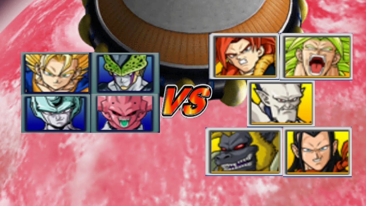 DBZ BT3 Team Dzerom VS Galactic Army Corps - YouTube