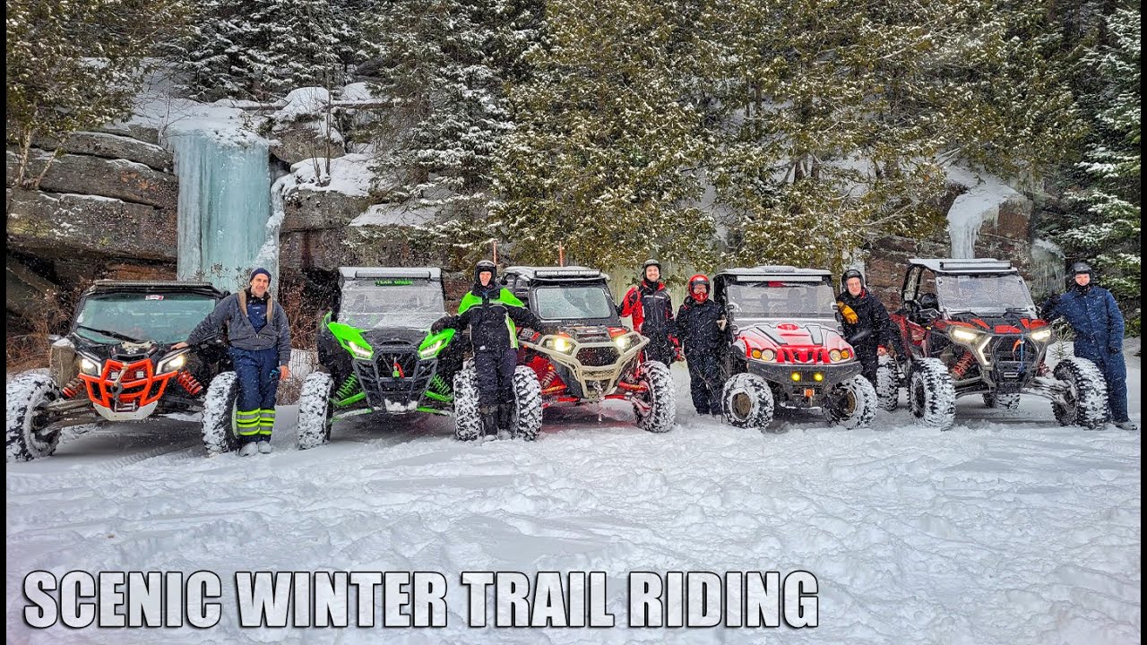 Scenic Winter Wheelin at Minden Offroad Park: Day 1 - Polaris RZR/Can ...