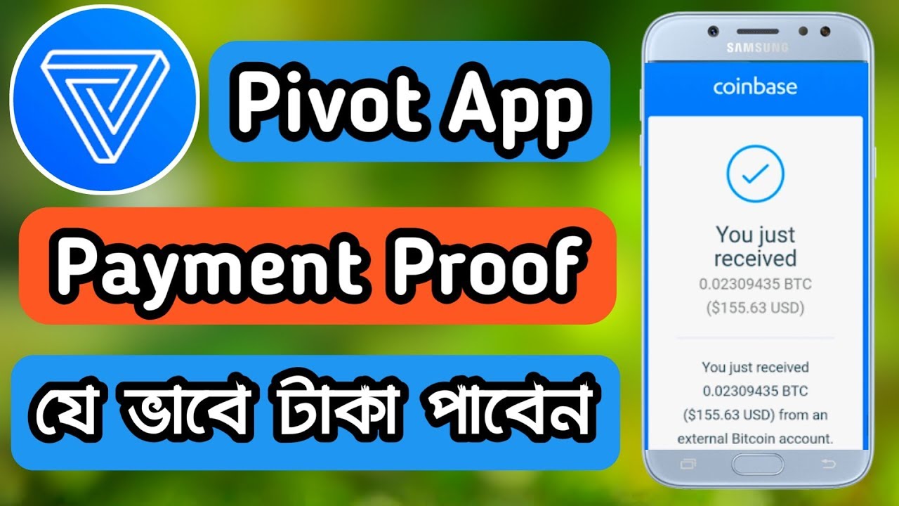 Pivot App Payment Proof And Withdrawal - YouTube