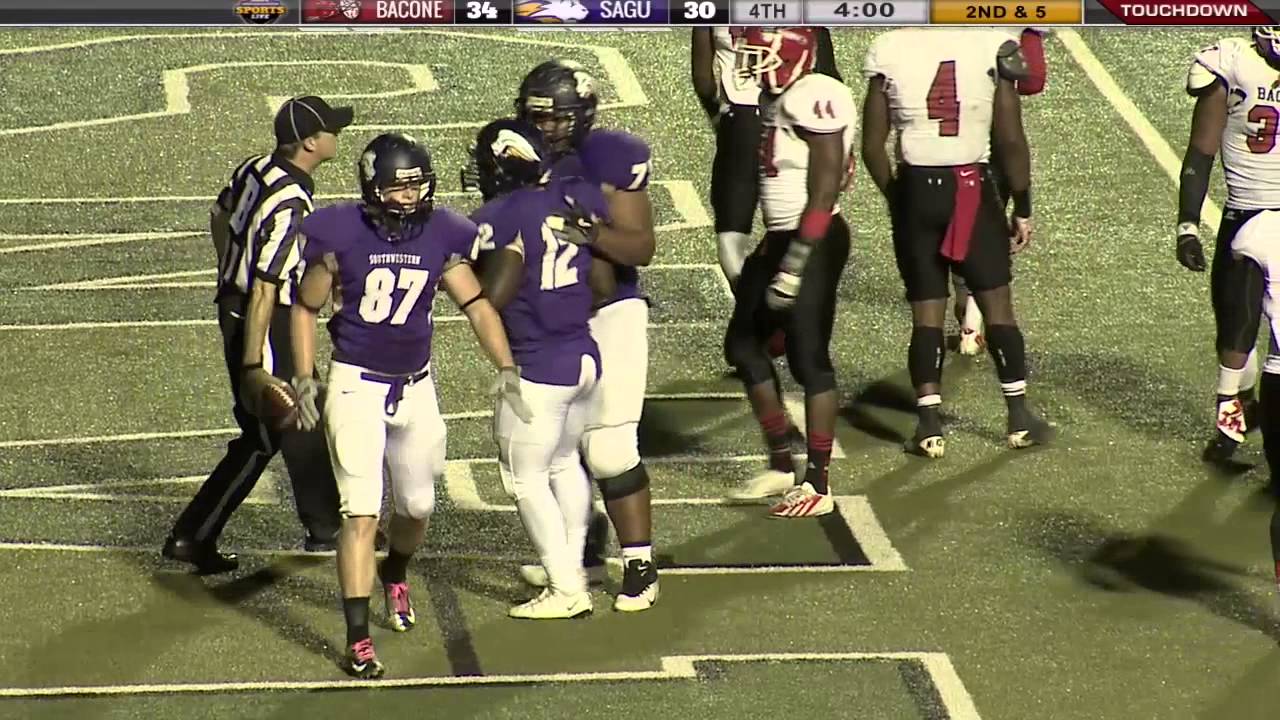 HIGHLIGHTS: SAGU vs Bacone » Football 2013 - YouTube