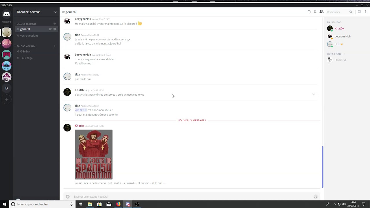 [INFO] Le serveur Discord de la communauté - YouTube