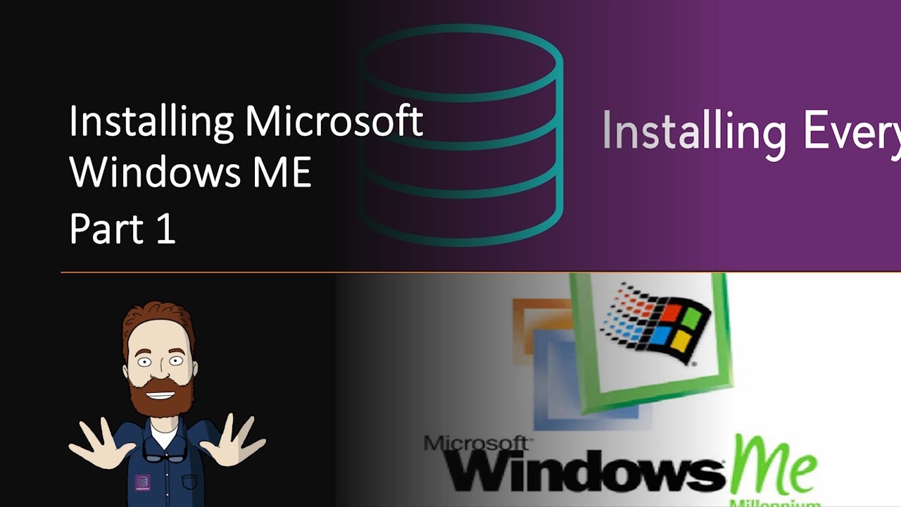 Installing Windows ME - Part 1 - YouTube