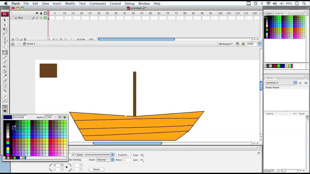 Introduction to Flash Animation Part 2 - YouTube
