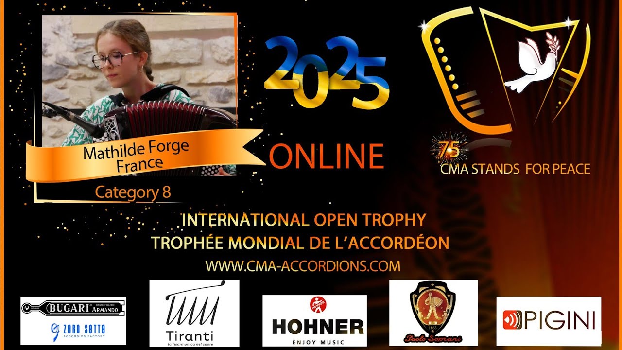 Cat8 FORGE Mathilde France www.cma-accordions.com - YouTube
