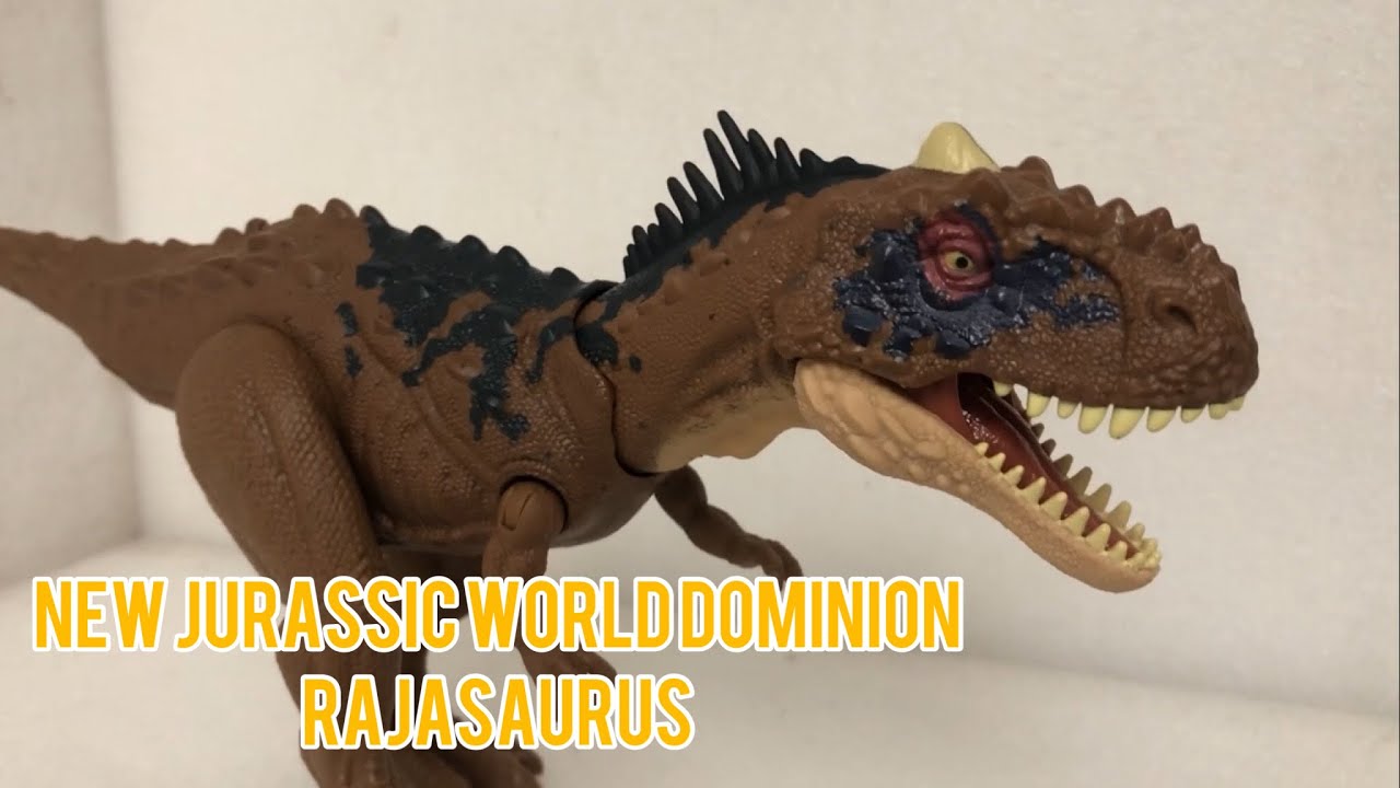 New Jurassic world dominion rajasaurus!!!! - YouTube