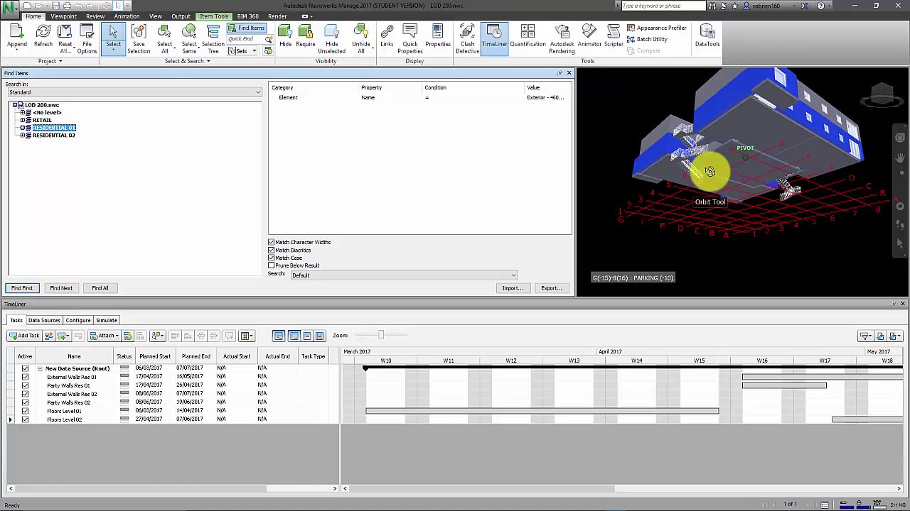 LOD 200 - Navisworks Timeliner Intro_06032017 - YouTube