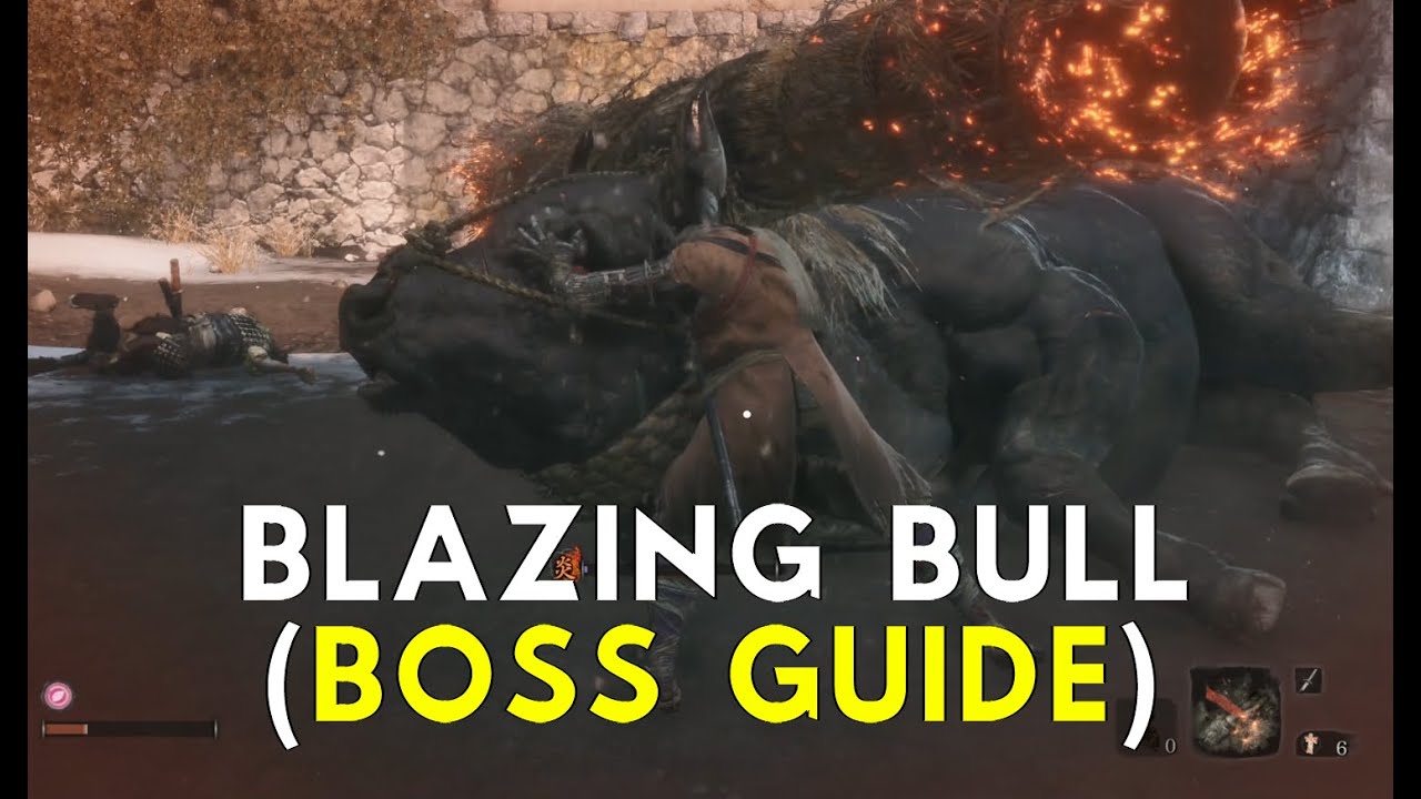 Sekiro - Blazing Bull Fight (Boss Guide) - YouTube