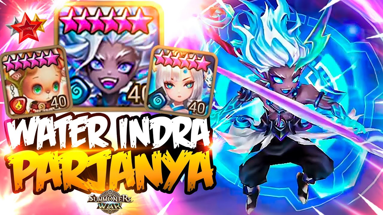 UNBREAKABLE MONSTER? New Water Indra PARJANYA in Summoners War Reloaded ...