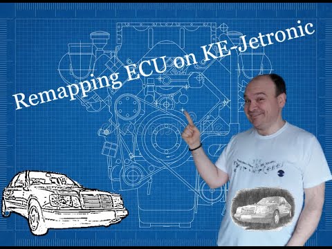 Mercedes ke jetronic - Remapping the ECU on KE-Jetronic - YouTube