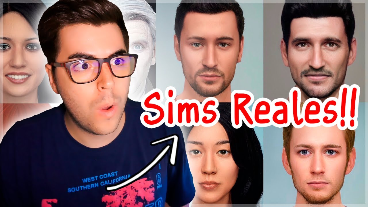 Así serían los sims si fueran PERSONAS REALES 😱 Estoy en shock 😱 - YouTube