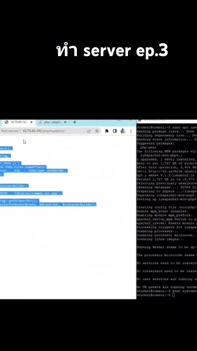 ทำ server ep.3 #funfuang #coding #ฟันเฟื่อง #python #codingeducation #programming #codeeducation ...