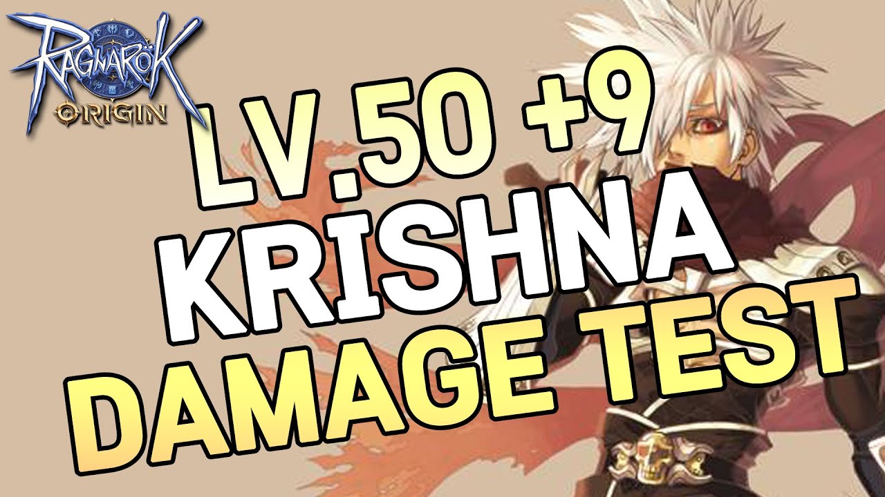 Ragnarok Origin Korea Thief Assassin Assassin Cross LV.50 +9 Krishna ...