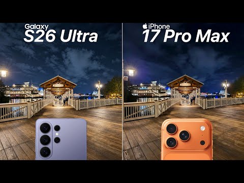 Samsung Galaxy S26 Ultra VS iPhone 17 Pro Max Camera Test Comparison