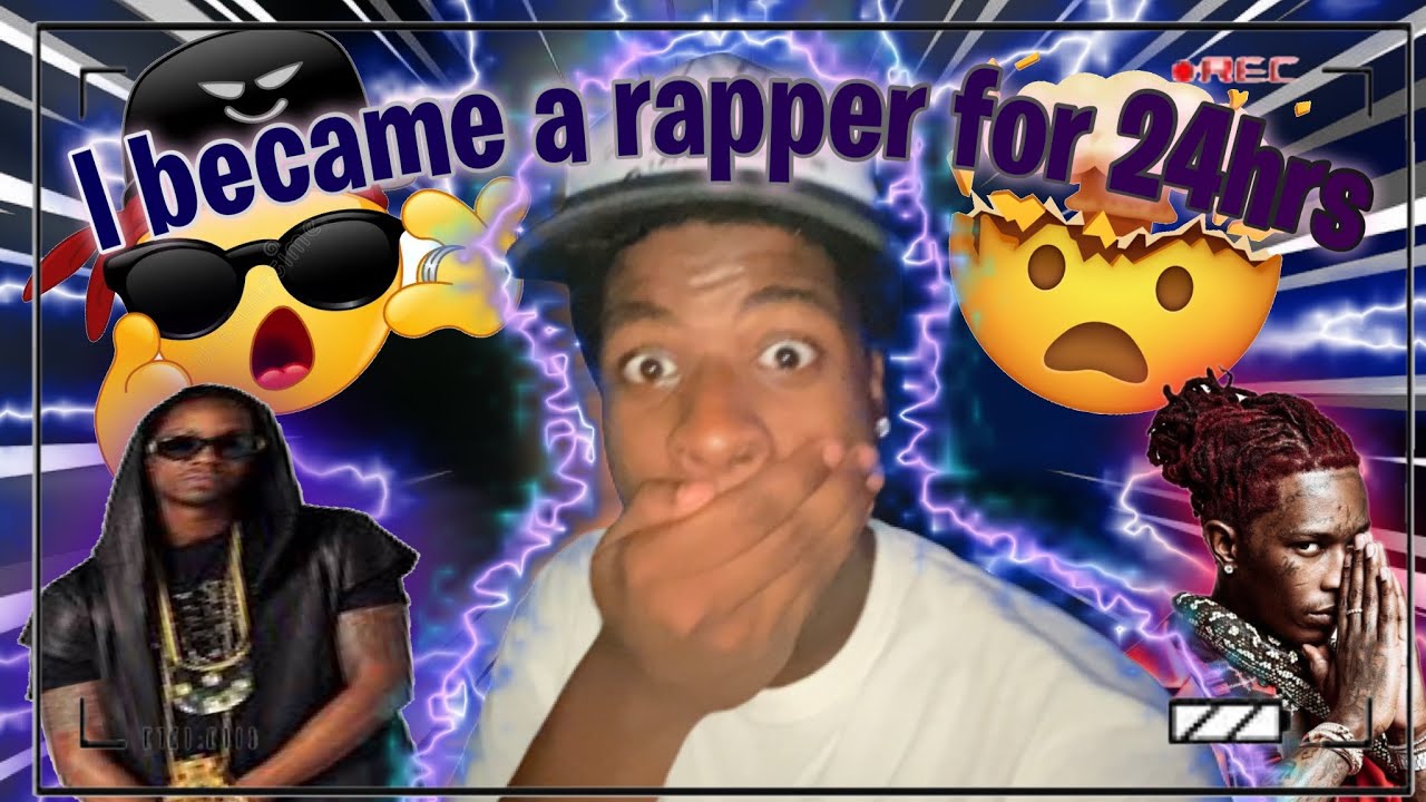 Becoming a rapper for 24hrs challenge 🕸️🍃( must watch ) #explore #new # ...