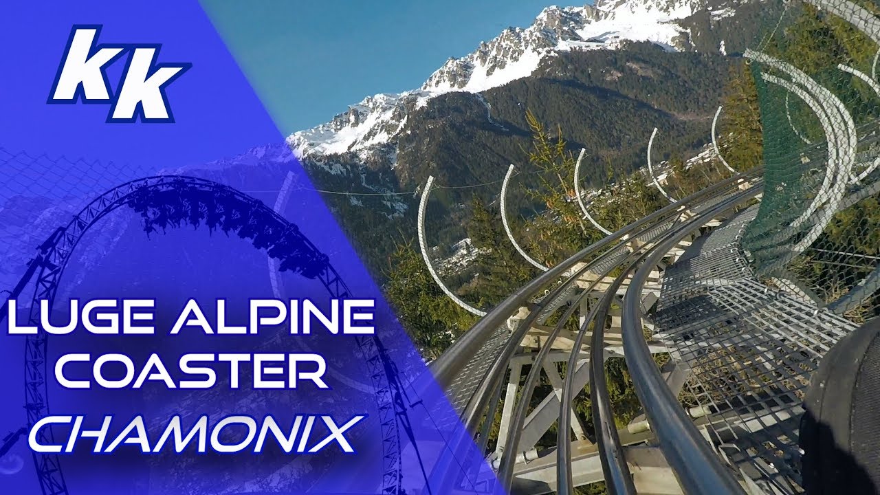 Luge Alpine Coaster- Chamonix 2019 (On ride/ 2k 60 fps) - YouTube