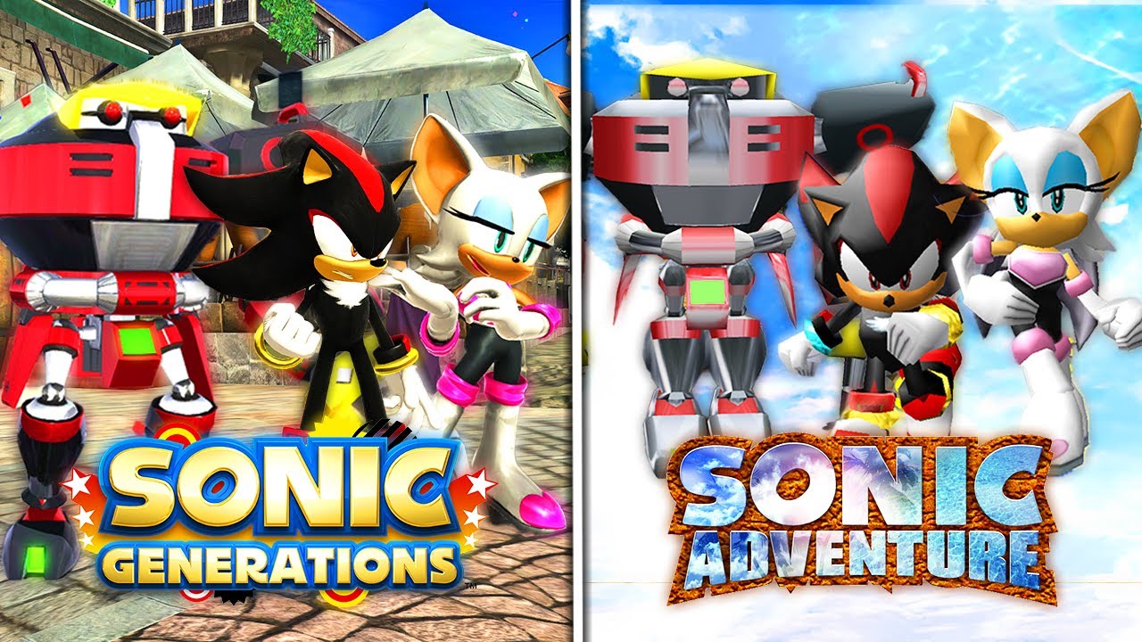 Playable Team Dark In More Sonic Games! - YouTube