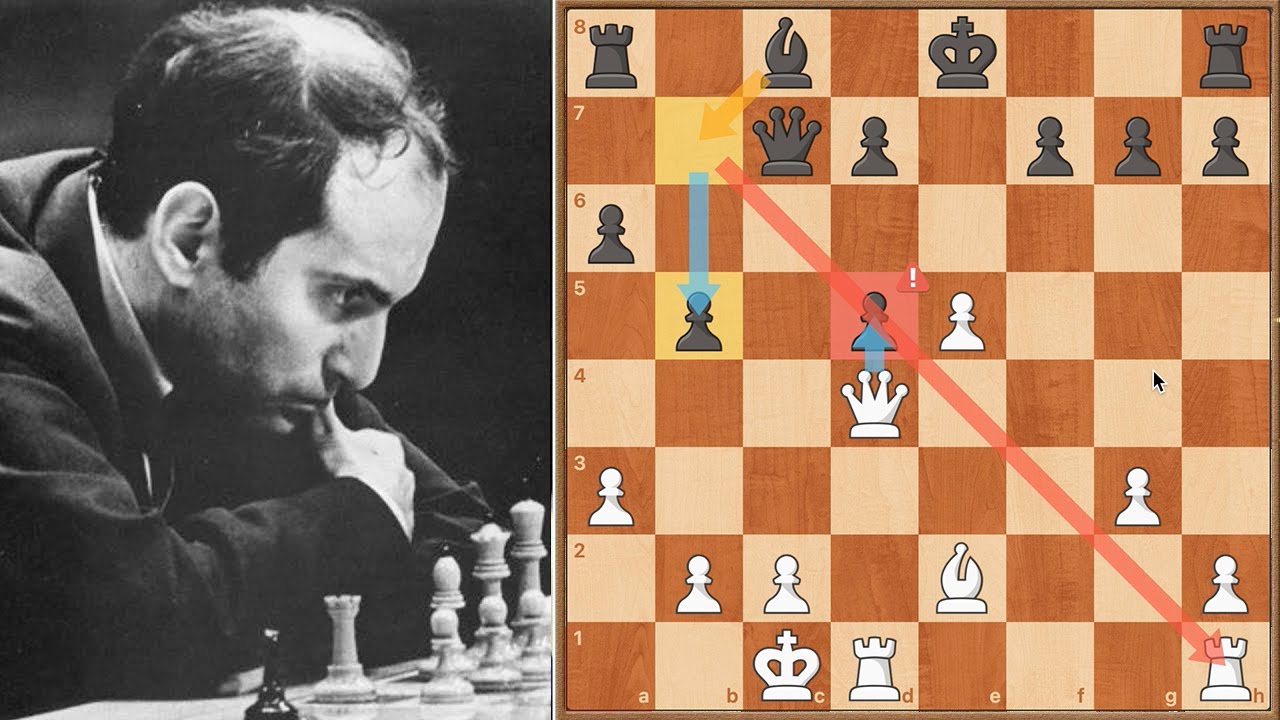 Mikhail Tal sufre ASFIXIANTE Ataque en Ajedrez vs Rashid Nezhmetdinov y ...