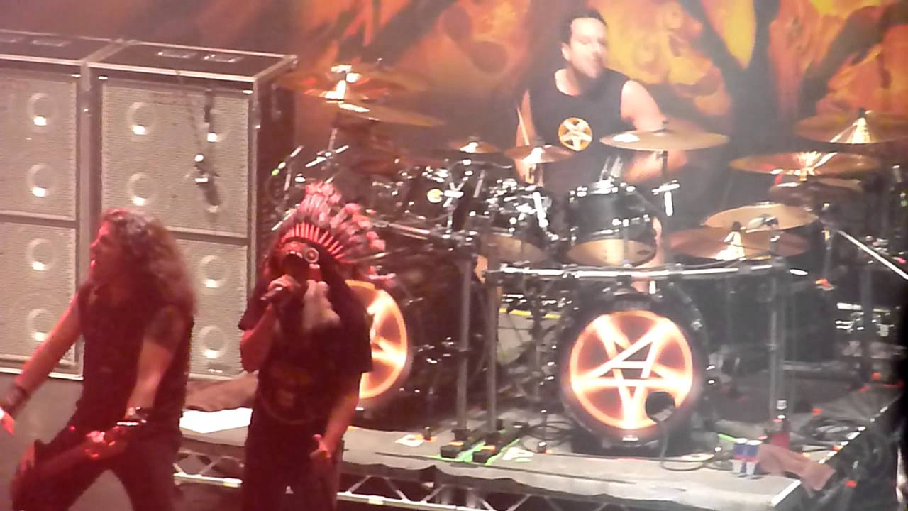 ANTHRAX '' Indians '' Live@ O2 Apallo,Manchester UK 6/11/12 (HD) - YouTube