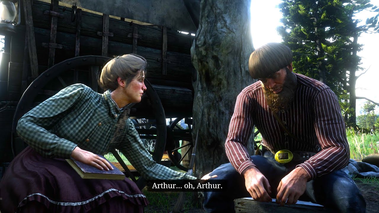 RDR 2 | Arthur Morgan's and Mary Beth Private Conversations / Red Dead ...