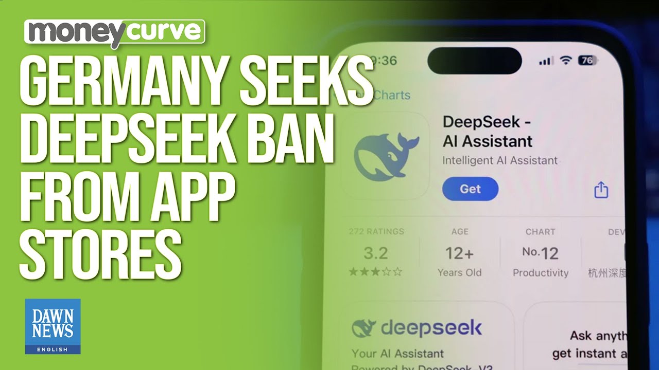 DeepSeek faces expulsion from Apple, Google app stores in Germany ...