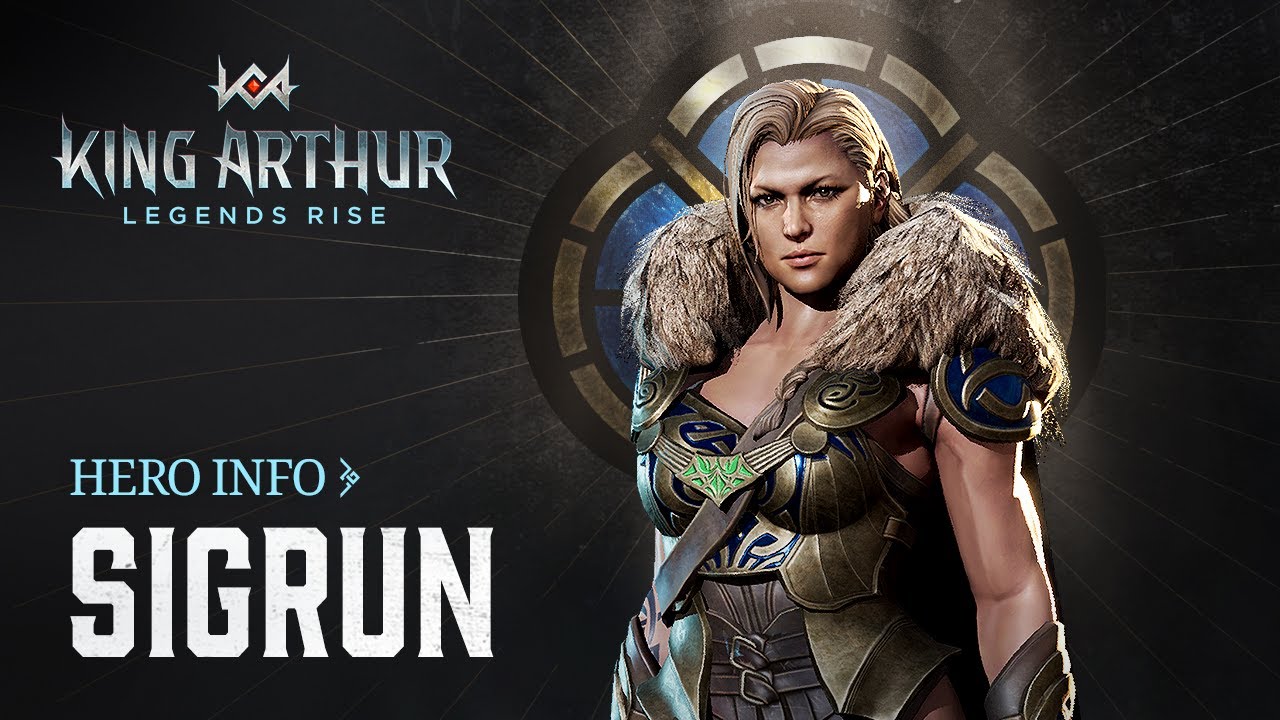 [King Arthur : Legends Rise] Hero Info - Sigrun - YouTube