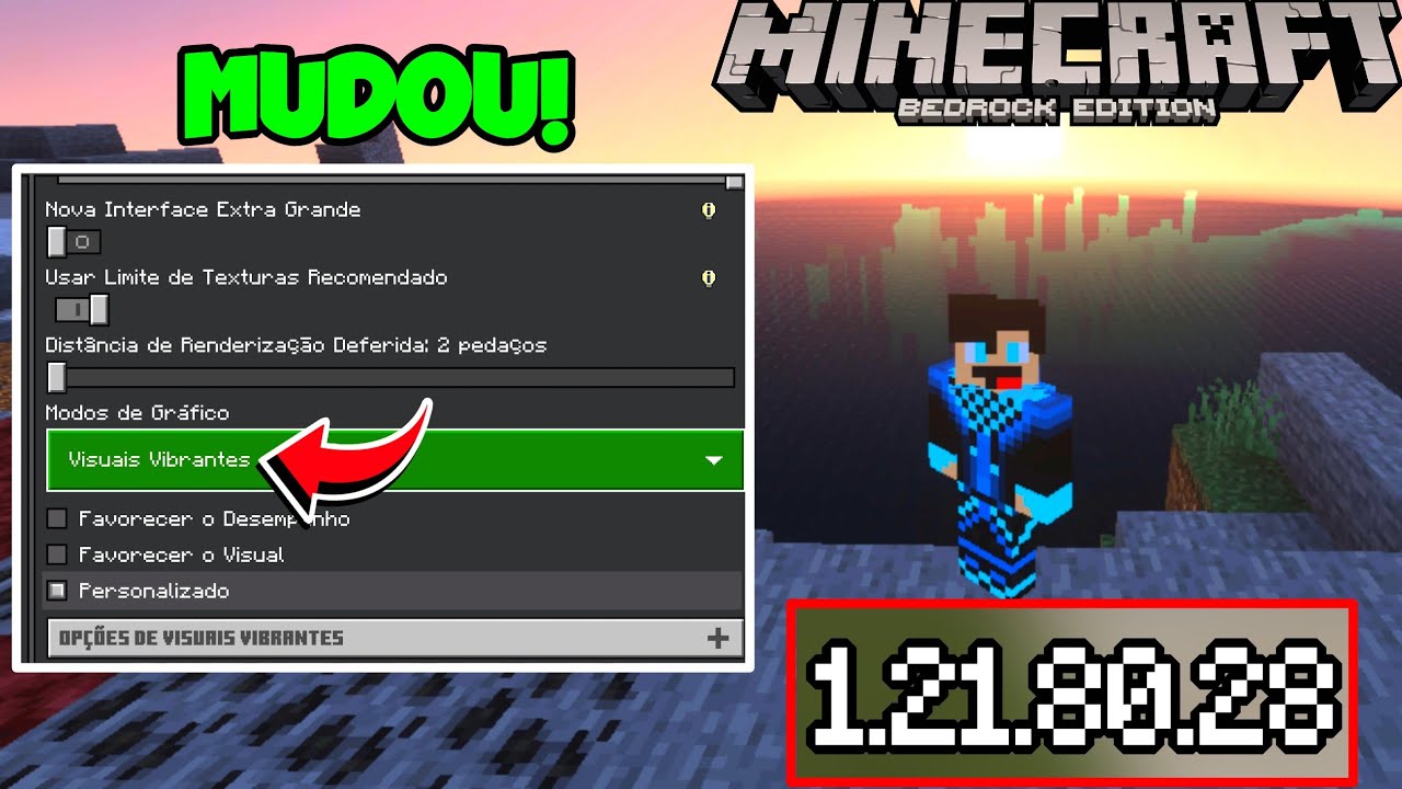 MINECRAFT PE 1.21.80.28 | NOVA VERSÃO COM CORREÇÕES E OTIMIZAÇÕES ...