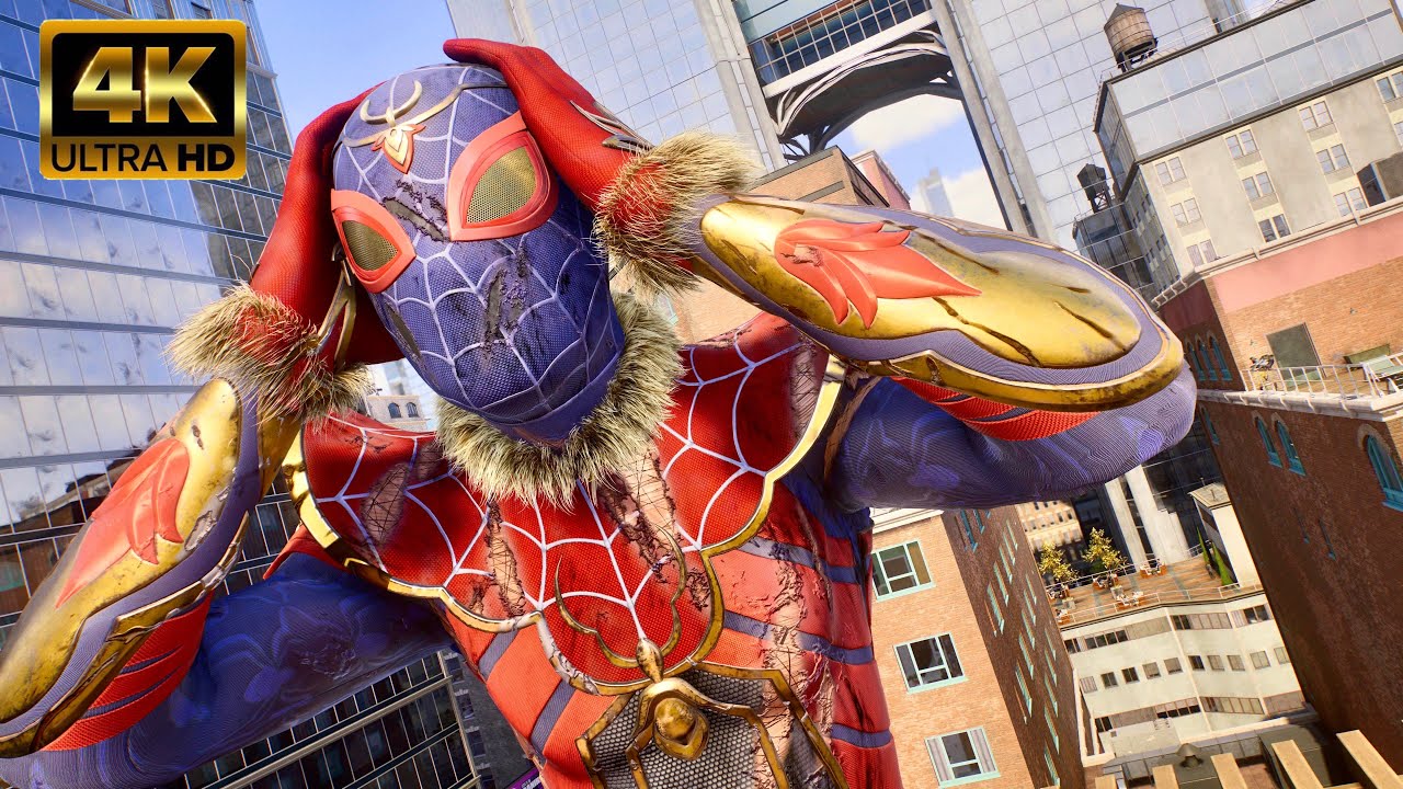 Stone Monkey Spider-Man Suit Free-Roam - Marvel's Spider-Man 2 PS5 Pro ...