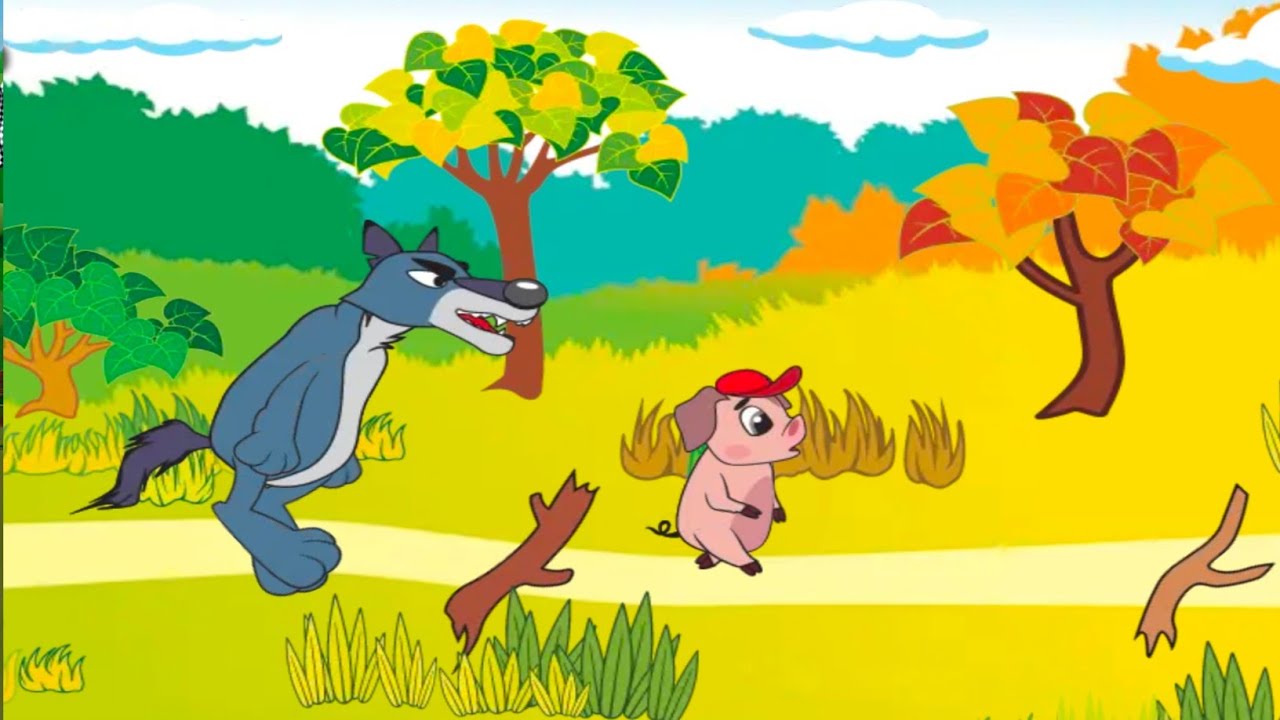 The three little Cartoon // Cartoon video Kids nursery Kids Videoll ...