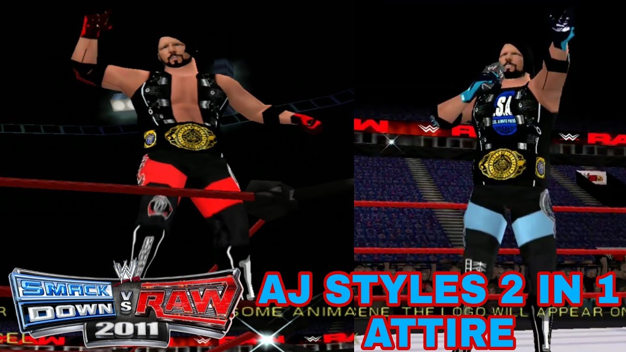 Aj Styles 2020 Attire Texture | AJ New Attire for WWE SVR 2011/2k20 for ...